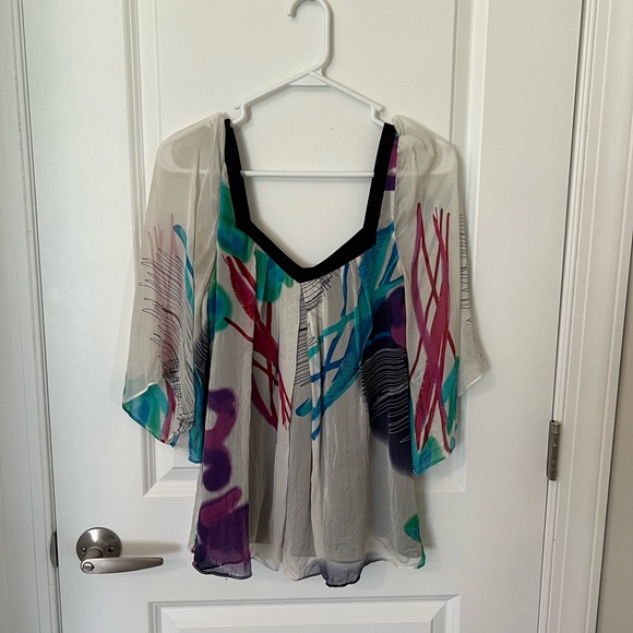 Pure Sugar | Tops | Pure Sugar Silk Blouse | Poshmark